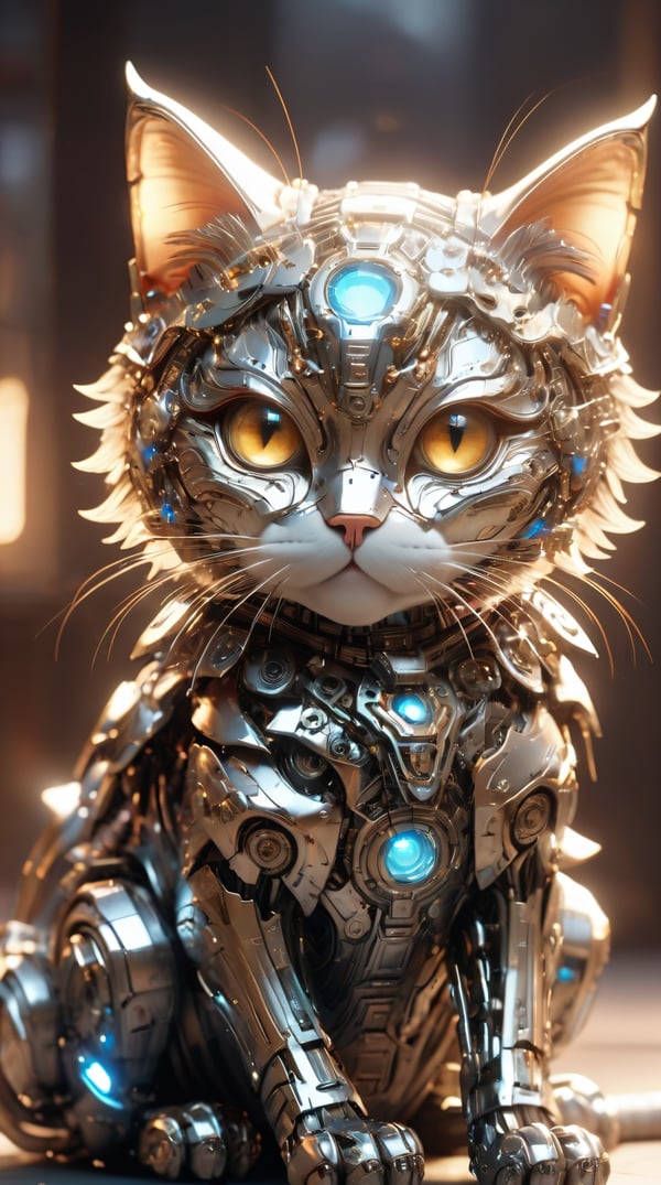 1 only use metal to make cute | image created by | Tensor.Art