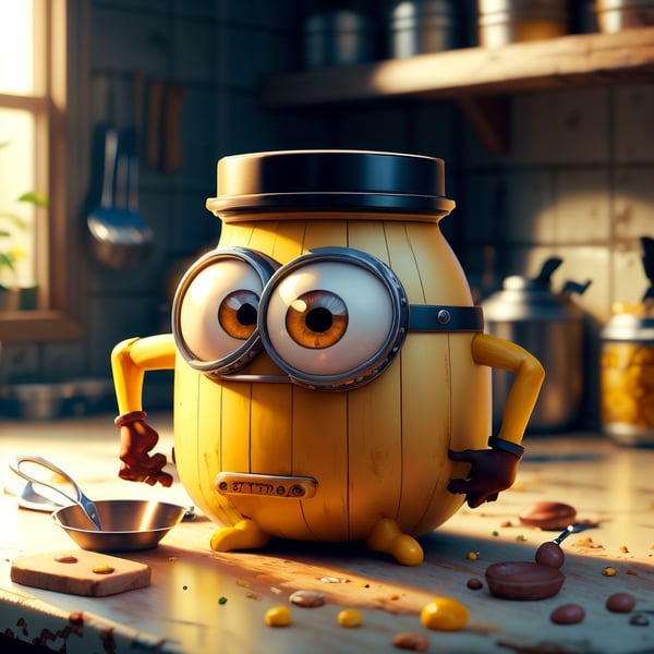 Minion | image created by | Tensor.Art