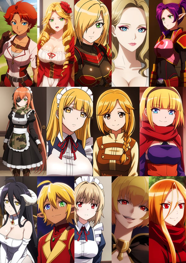 Overlord - Girlpack - v1.0 | Stable Diffusion Model - LORA | Tensor.Art