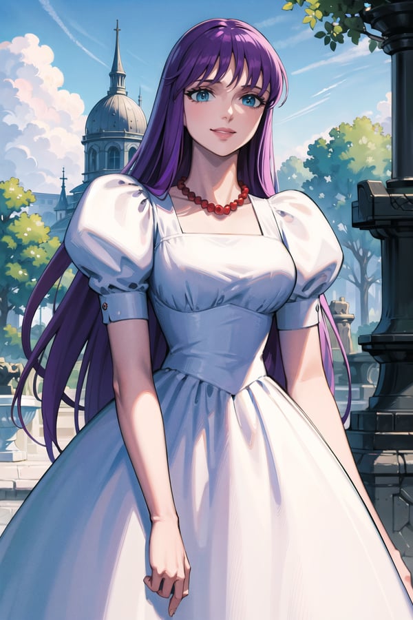 Athena Saori Kido | Saint Seiya - V2.10 | image created by Sumire Silva ...