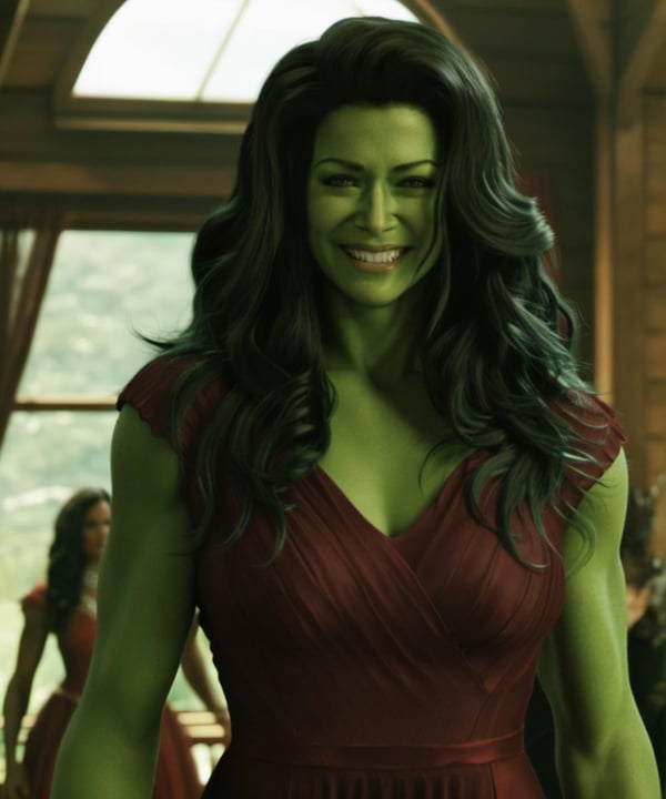 green skin, A full-body depict | image created by | Tensor.Art