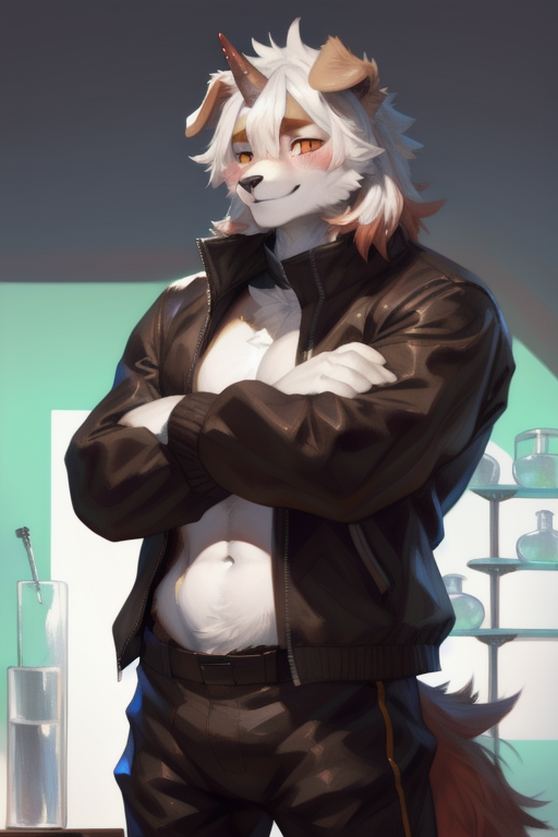(furry art, uploaded on e621:1 | image created by | Tensor.Art