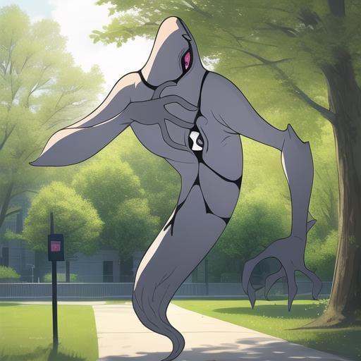 ghostfreak , full body outdoor | image created by | Tensor.Art
