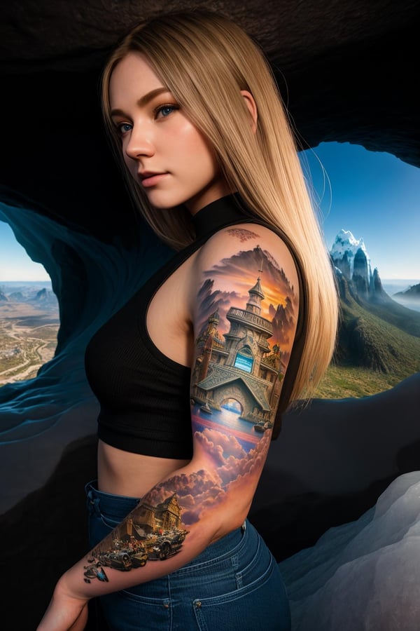 tattoo sleeve - v2.0 ReTRaiNeD - Free AI Model | Tensor.Art | Tensor.Art