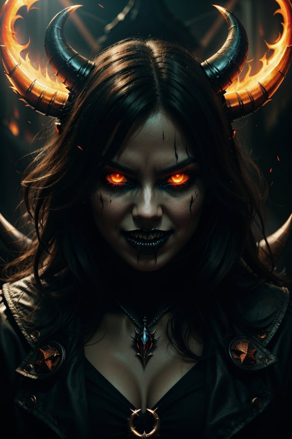 devil, detailed devil, hellfir | image created by | Tensor.Art