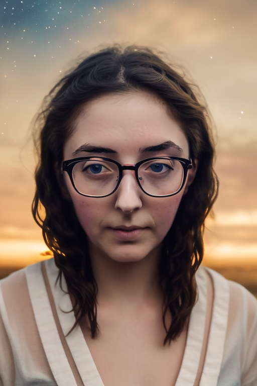 caroline ellison, 1girl, glass | image created by | Tensor.Art