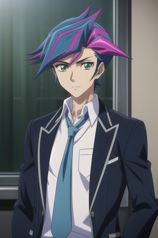 Yusaku Fujiki | Yu-Gi-Oh! VRAINS - v1.0 | Stable Diffusion Model - LORA ...