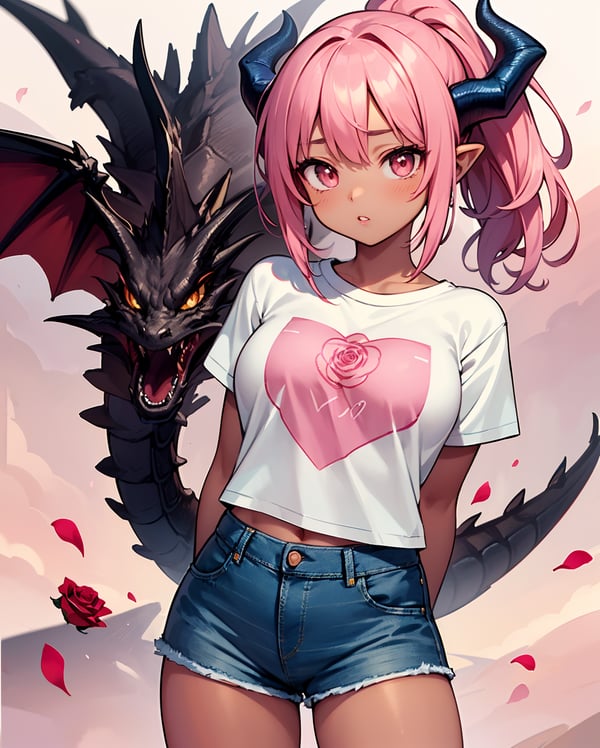 (dragon daughter theme:1.3),(P | image created by | Tensor.Art
