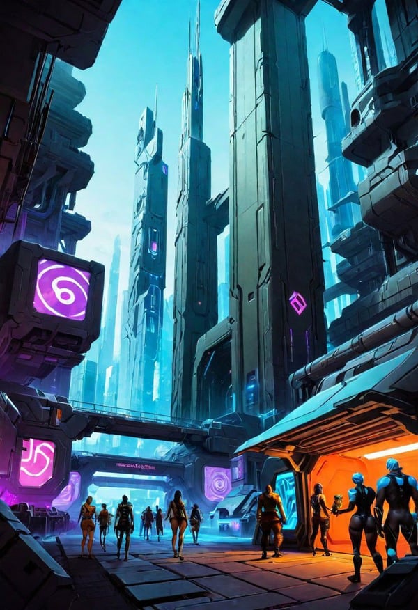 Shadowrun - v1.0 | image created by cauldron_cake | Tensor.Art