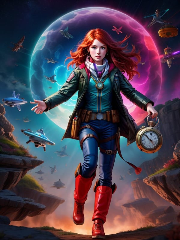 Jia Lissa, Buckaroo Banzai Acr | image created by | Tensor.Art