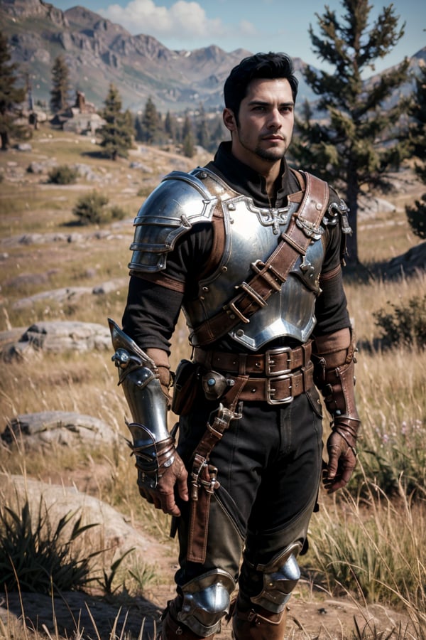 bdo_warrior, realistic image, | image created by | Tensor.Art