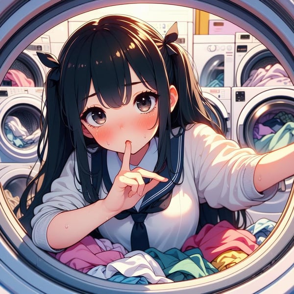 girl like washing machine - v1.0 | image created by 鬼畫符 | Tensor.Art