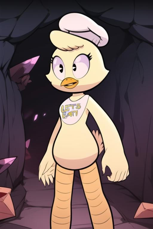 Chica hotdiggedydemon Fazbear and Friends FNAF / Five Nights at Freddy ...
