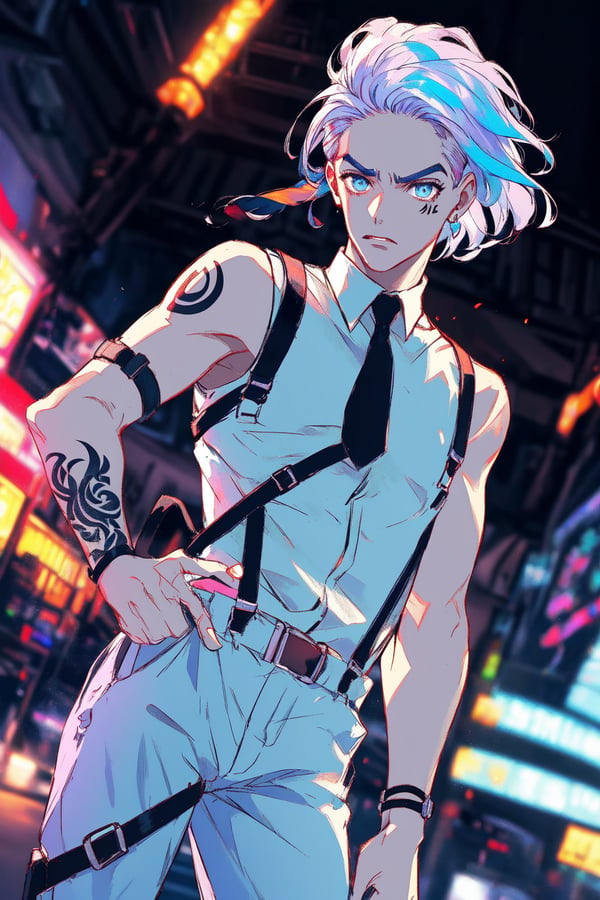 1_man, masculine, pale_skin, s | image created by | Tensor.Art