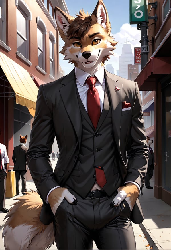 (furry art, uploaded on e621:1 | image created by | Tensor.Art