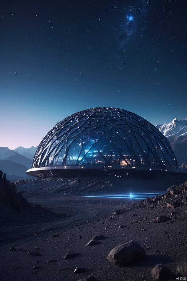 futuristic building, surface | image created by | Tensor.Art