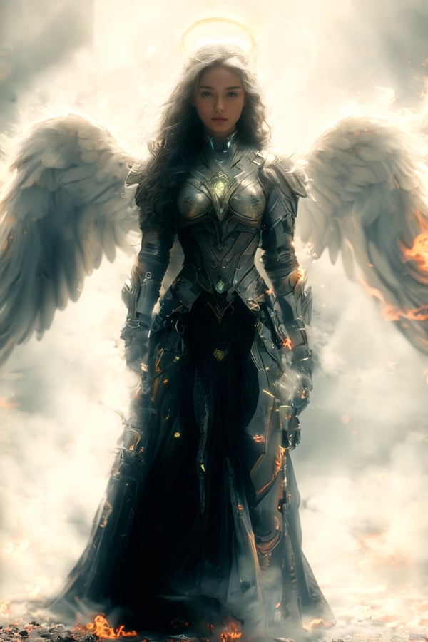 XL天使机甲Mecha Angel Soldier - 见说明 | image created by getphat | Tensor.Art