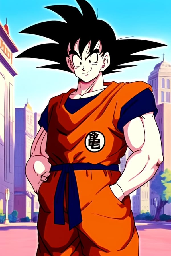 Son Goku [DBZ Early Style] - v1.0 | Stable Diffusion Model - LORA ...