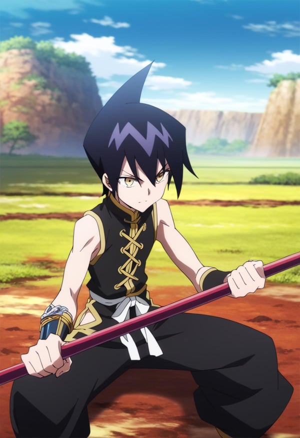 Ren Tao - Shaman King - Pony - Free AI LORA | Tensor.Art | Tensor.Art