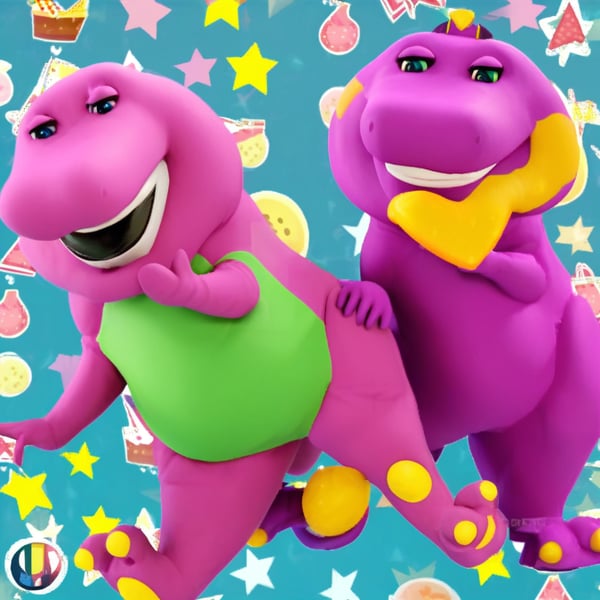Barney the Dinosaur - V2 | image created by Bowser Movie AI | Tensor.Art