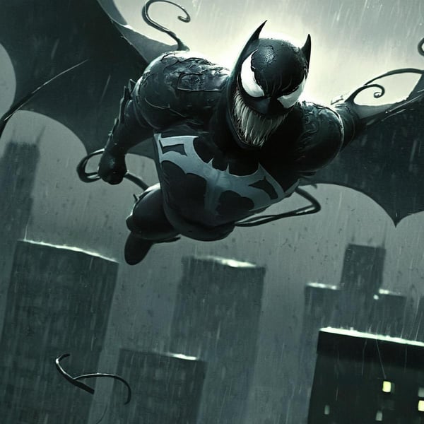 Symbiote Style XL + SD 1.5 - Symbiote Style v2 | image created by ...