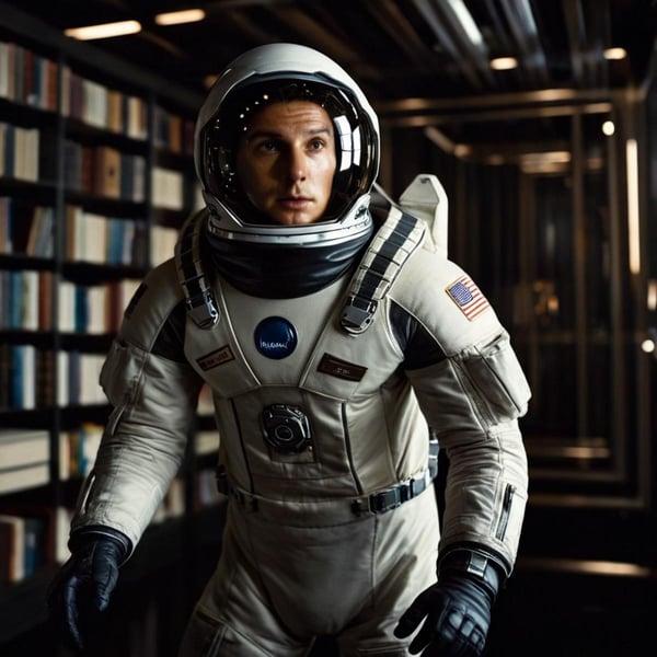 Tesseract from Interstellar film style XL (Hyper-cubic, grid-like ...