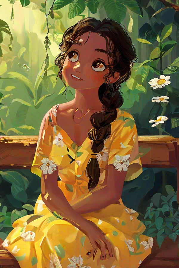 Shaki Girl - Shaki | image created by Đỗ Chiến | Tensor.Art