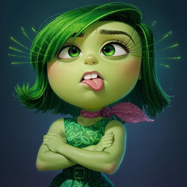 Disgust - Inside Out 2 (PonyXL) - Disgust v1.5 | image created by ...