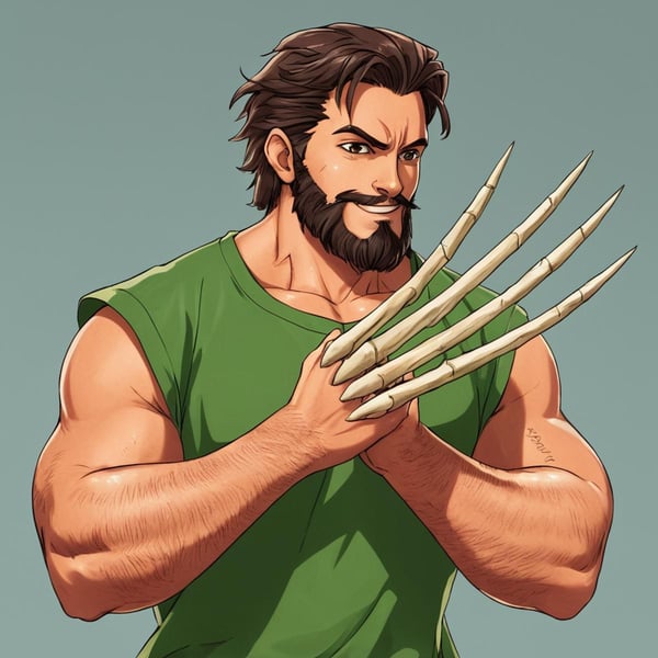 Wolverine "Bone Claws" style XL - Bone claws v3 | image created by ...