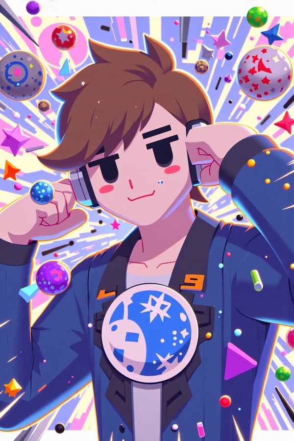 Katamari Damacy Style (FLUX & PonyXL) - Flux | FLUX - LORA | Tensor.Art