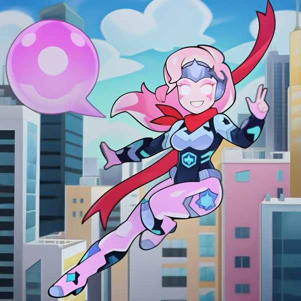 Janet (Brawl stars) superhero skin concept... | Tensor.Art | Tensor.Art