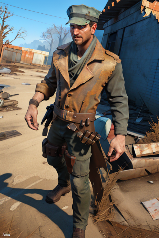 Robert MacCready - Fallout 4 - SD1.5 v2.0 | Stable Diffusion Model ...