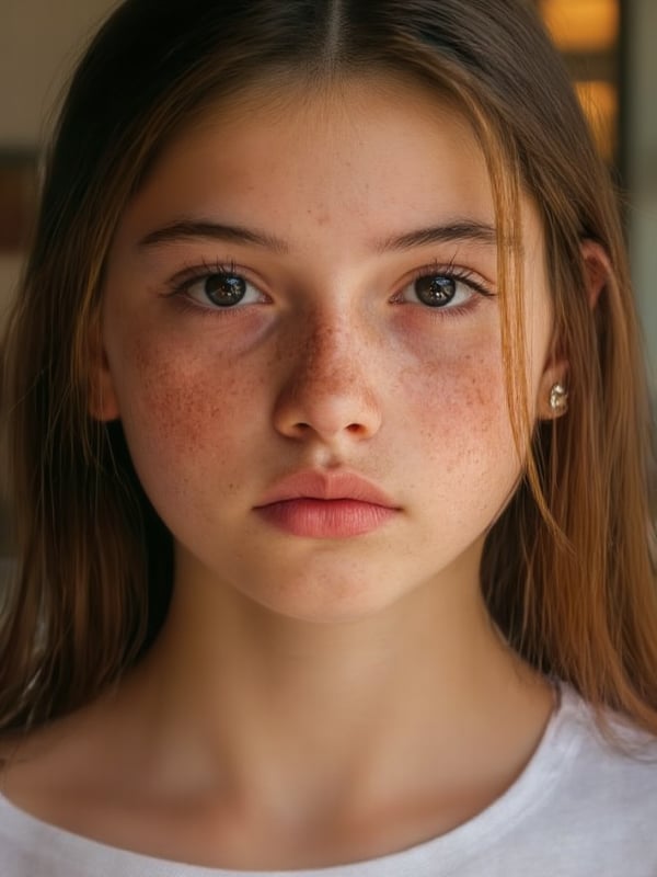 Face with freckles V1 - 2024-09-22 16:07:14... | TensorHub Art ...