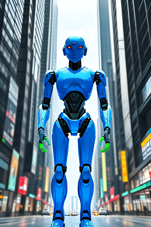 Robot in a city - 1.0 - Free AI LORA Download | Tensor.Art | Tensor.Art