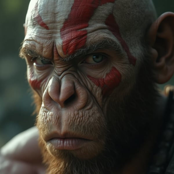 Human-Animal hybrid face - E10 - Free AI Model | Tensor.Art | Tensor.Art