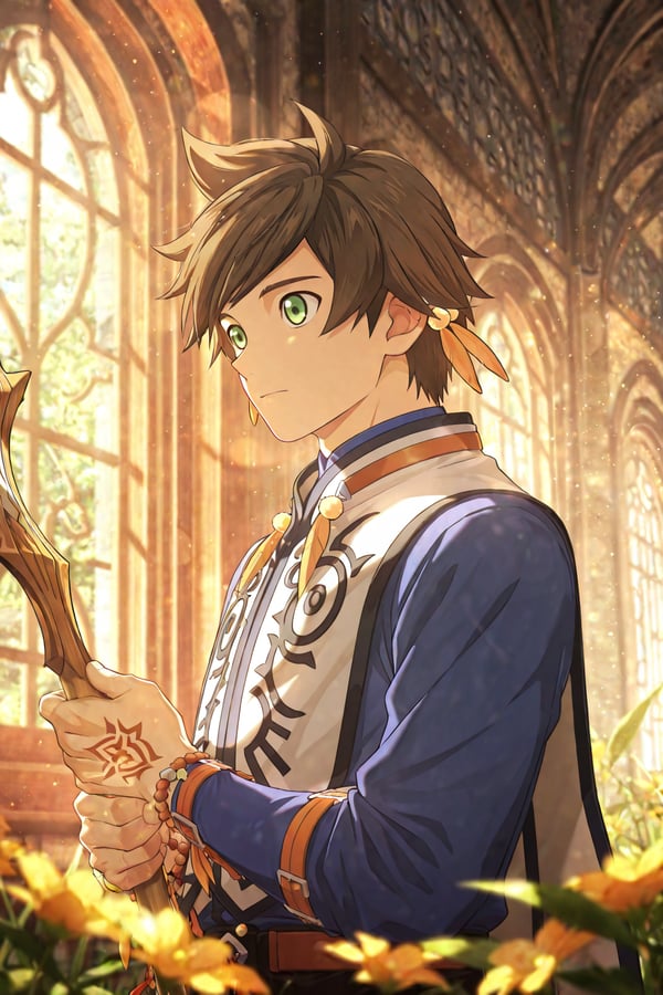 Sorey | Tales of Zestiria - 1 | image created by AIKira | Tensor.Art