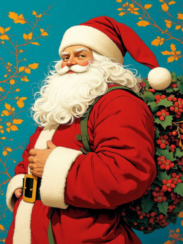 Rich Santa_Surreal - v1 - Free AI Model | Tensor.Art | Tensor.Art