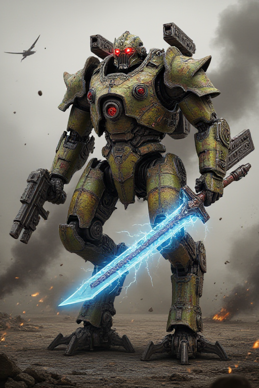 Robot - "VOYAGER" Predator | image created by abangkudat | Tensor.Art