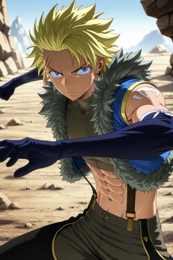 Sting Eucliffe - Fairy Tail (IL) - v1 | Stable Diffusion Model - LORA ...