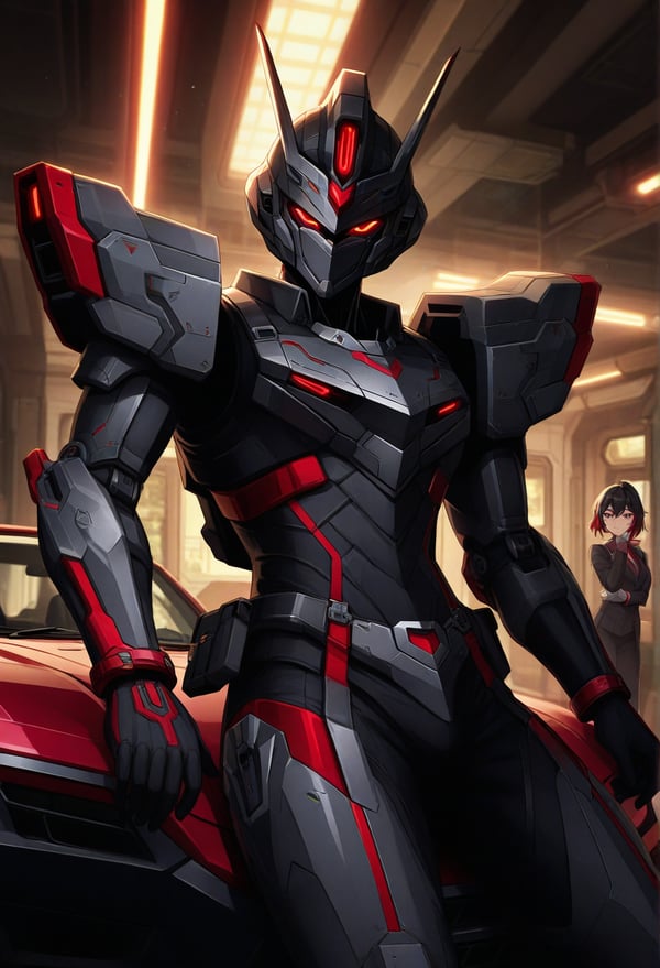 Illustrious | Mecha Man - V.1 - Free AI Model | Tensor.Art | Tensor.Art