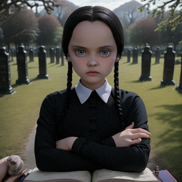 wednesday addams (addams family) - V1 | Tensor.Art | Tensor.Art