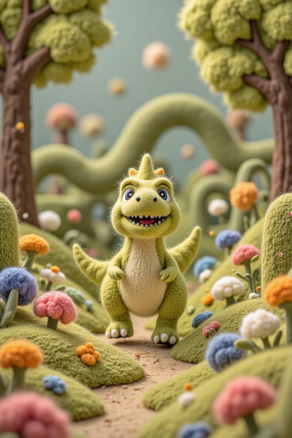 Wool Character - e10 | image created by Izmys | Tensor.Art