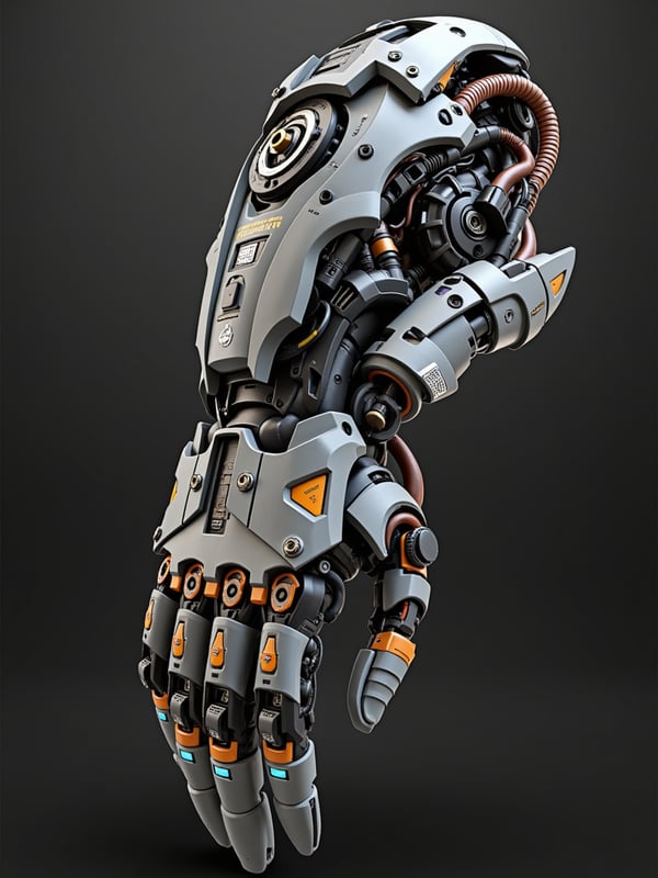 ORENZ FLUX - mecha hand 1 - 2025-01-08 09:04:32 | FLUX - LORA | Tensor.Art