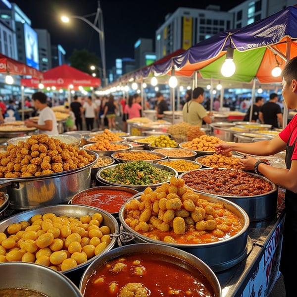 pasar malam - Version2 | FLUX - LORA | Tensor.Art