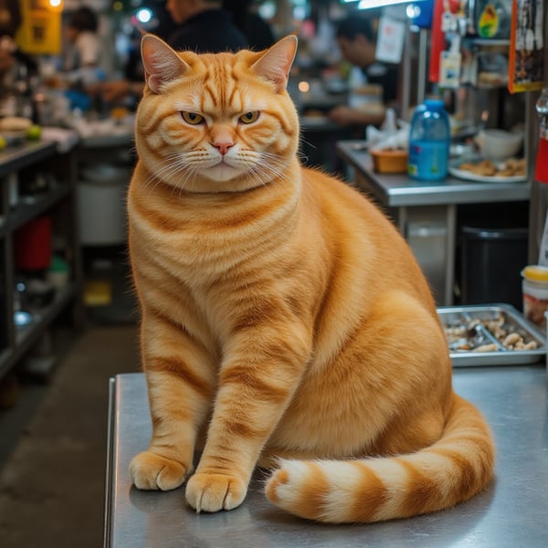 Oyen cat - 2025-01-10 14:14:35 | image created by MysuriAi | Tensor.Art