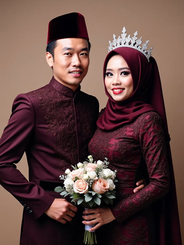 FLUX_Couple Wedding Attire - 2025-01-10 13:14:06 | FLUX - LORA | Tensor.Art