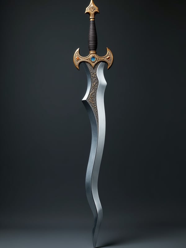 WEAPON - CURVED SWORD V2 - Free AI Model | Tensor.Art | Tensor.Art