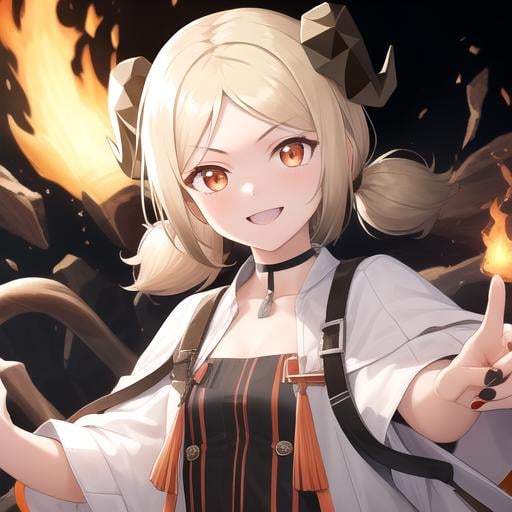 伊芙利特-明日方舟（Ifrit-Arknights） - v1.0 | Stable Diffusion Model - LoRA ...