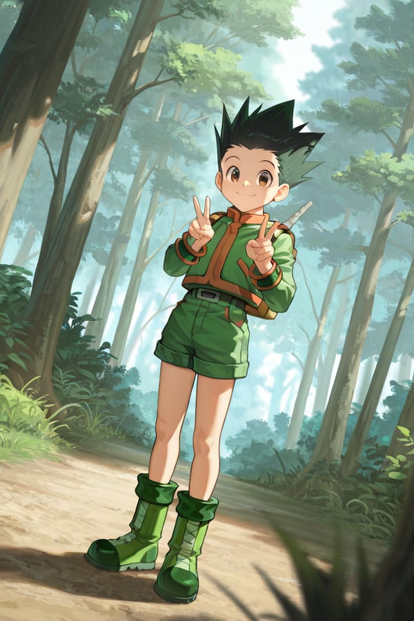 Gon Freecs - Hunter x Hunter - v1 | image created by user ...