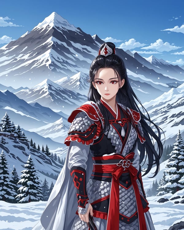 Chinese Female General - Battle Armor - v1.0 Pony | image created by ...